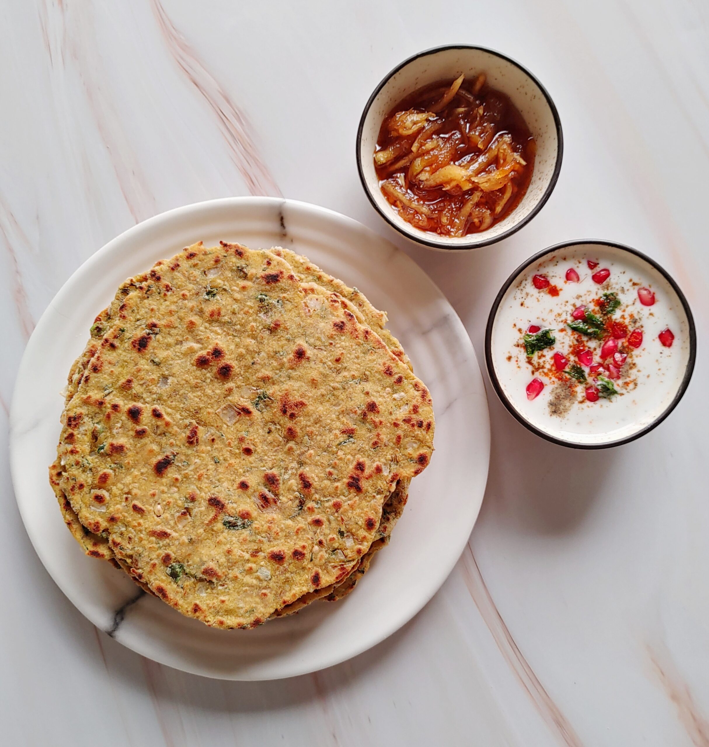 Methi Paratha (Fenugreek Paratha) - Relish The Greens