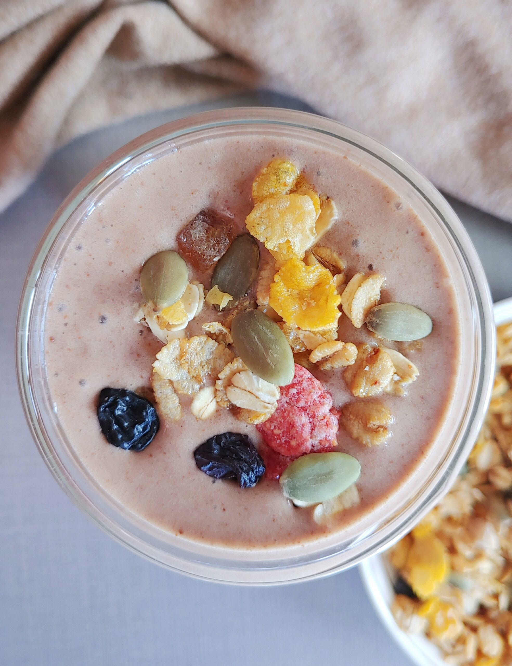 Chocolate Milkshake Smoothie - Relish The Greens