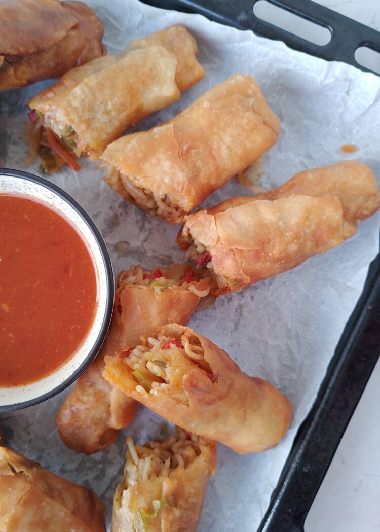 Easy Vegetable Spring Rolls - Relish The Greens