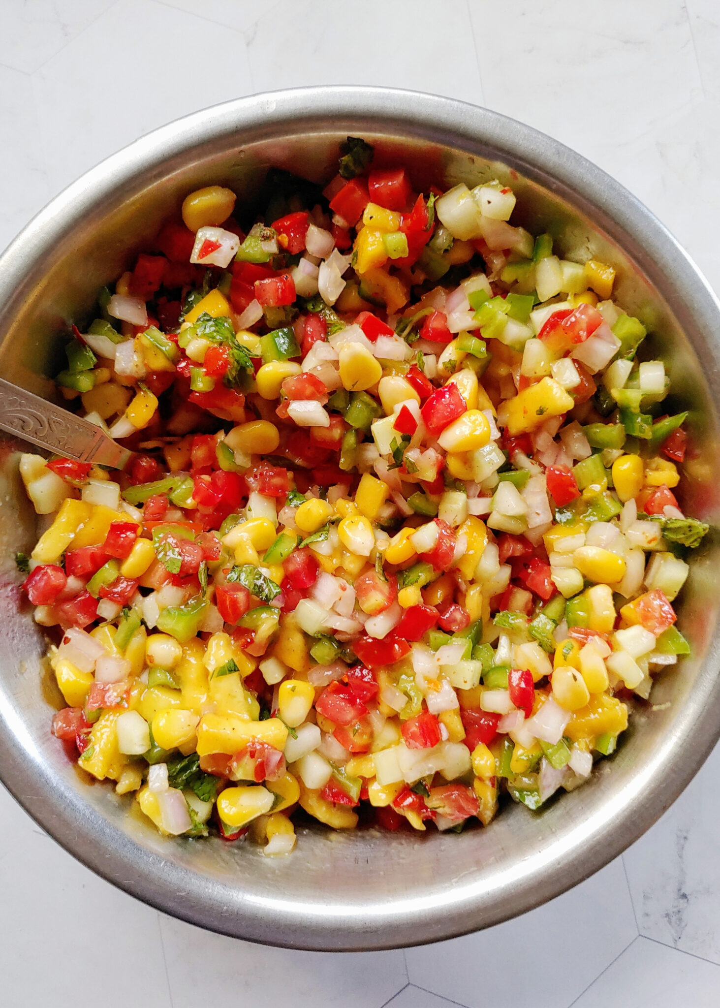Fresh Mango Salsa - Relish The Greens